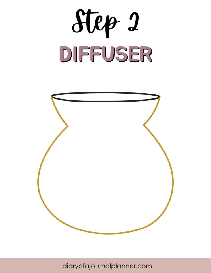 How To Draw A Diffuser – Easy Diffuser Drawing To Try