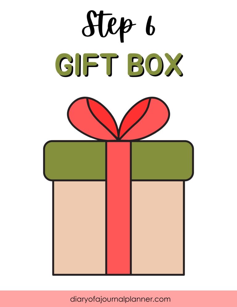 How to Draw A Gift Box – Easy Gift Box Drawing To Try