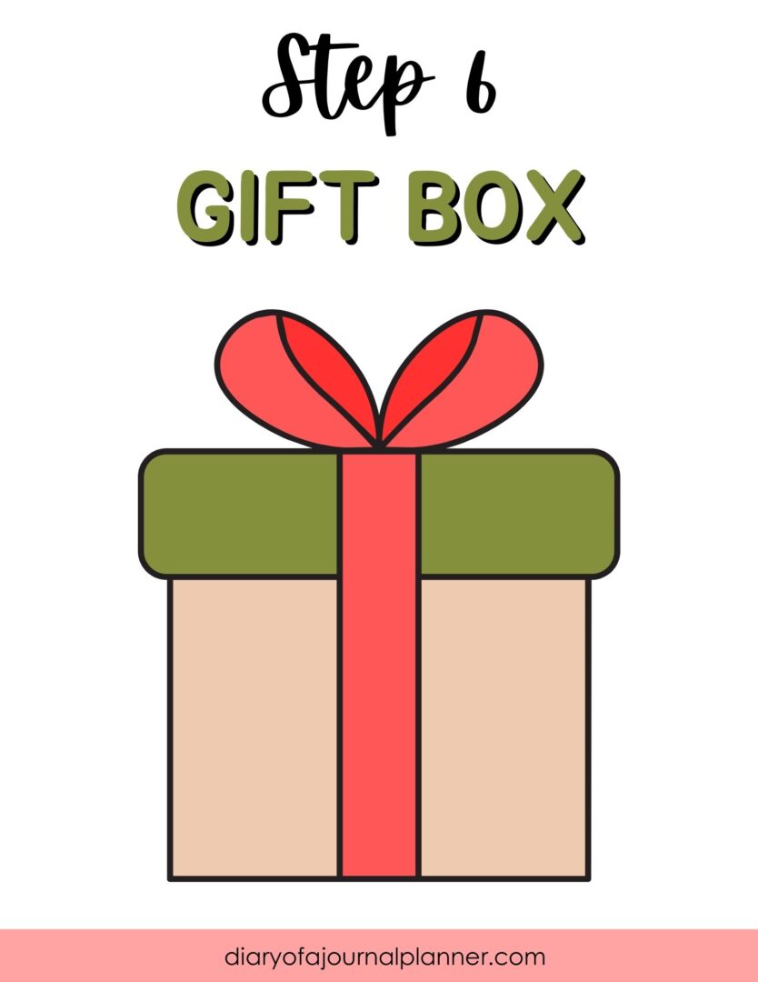 How to Draw A Gift Box – Easy Gift Box Drawing To Try
