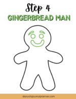 How to Draw A Gingerbread Man – Easy Gingerbread Man Drawing To Try