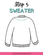 How To Draw A Sweater – Easy Sweater Drawing To Try