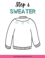 How To Draw A Sweater – Easy Sweater Drawing To Try