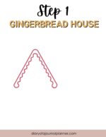 How to Draw A Gingerbread House – Easy Gingerbread House Drawing To Try