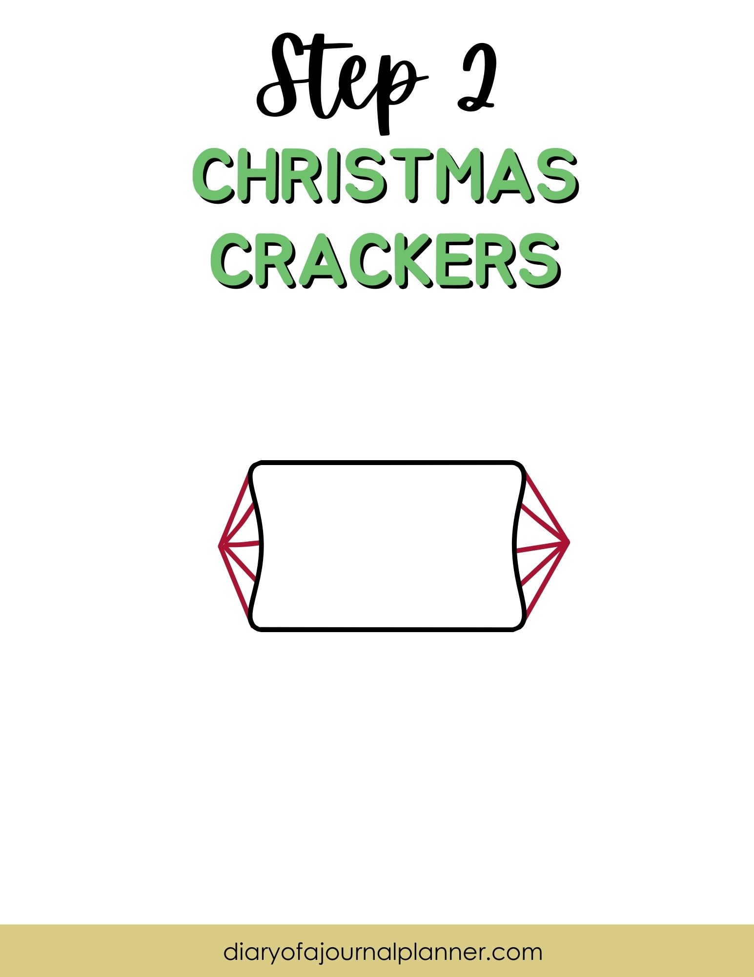 How To Draw Christmas Crackers – Easy Christmas Crackers Drawing To Try