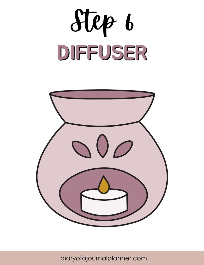 How To Draw A Diffuser – Easy Diffuser Drawing To Try