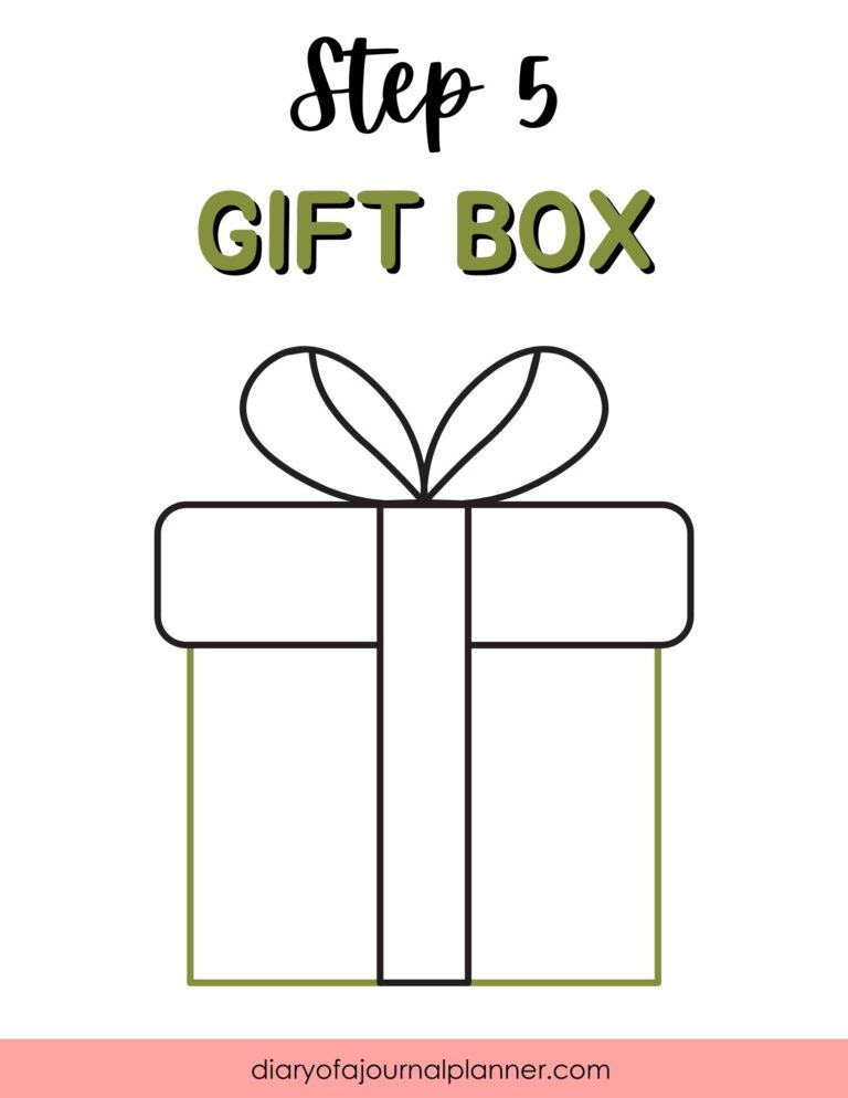 How to Draw A Gift Box – Easy Gift Box Drawing To Try