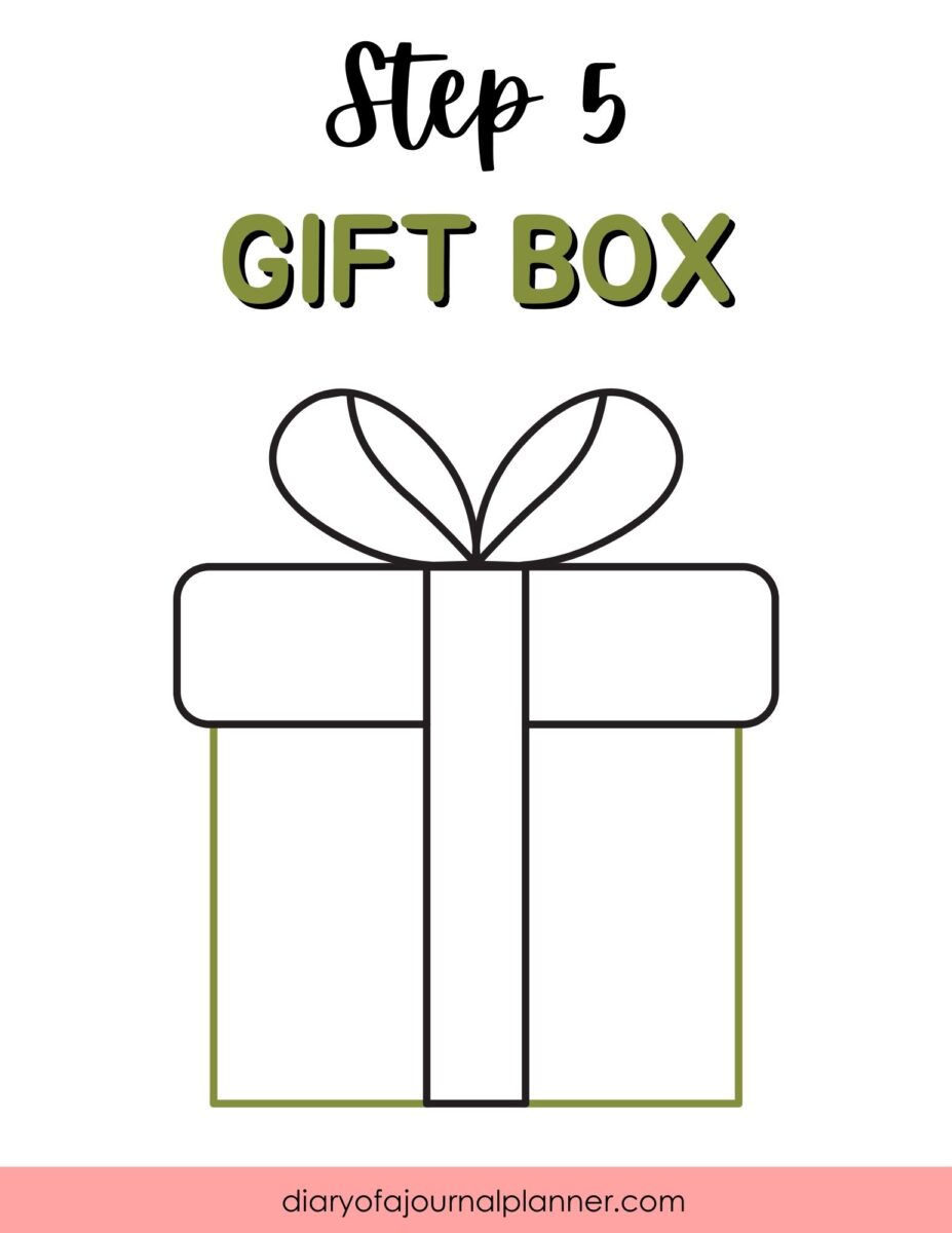 How to Draw A Gift Box – Easy Gift Box Drawing To Try