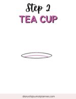 How To Draw A Tea Cup – Easy Tea Cup Drawing To Try