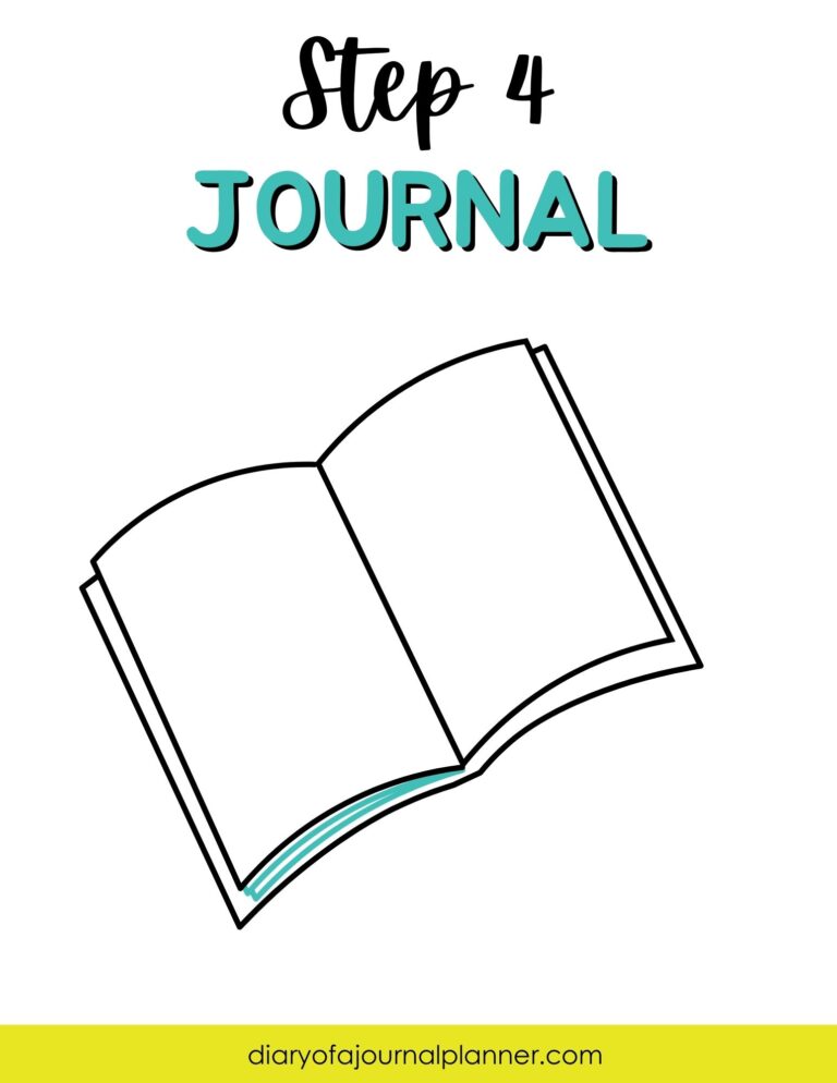 How to Draw A Journal – Easy Journal Drawing To Try