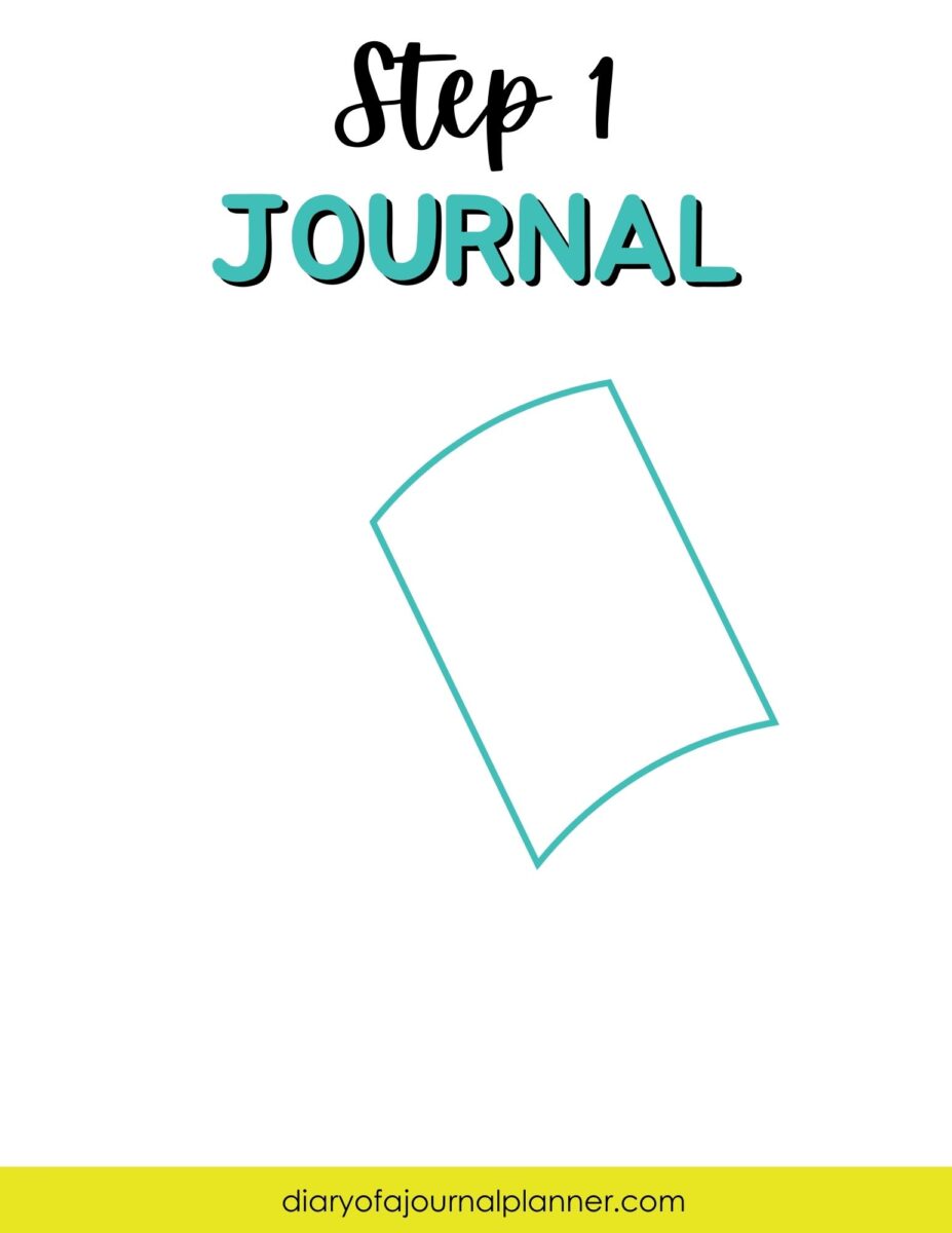 How to Draw A Journal – Easy Journal Drawing To Try