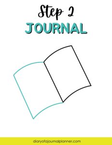 How to Draw A Journal – Easy Journal Drawing To Try