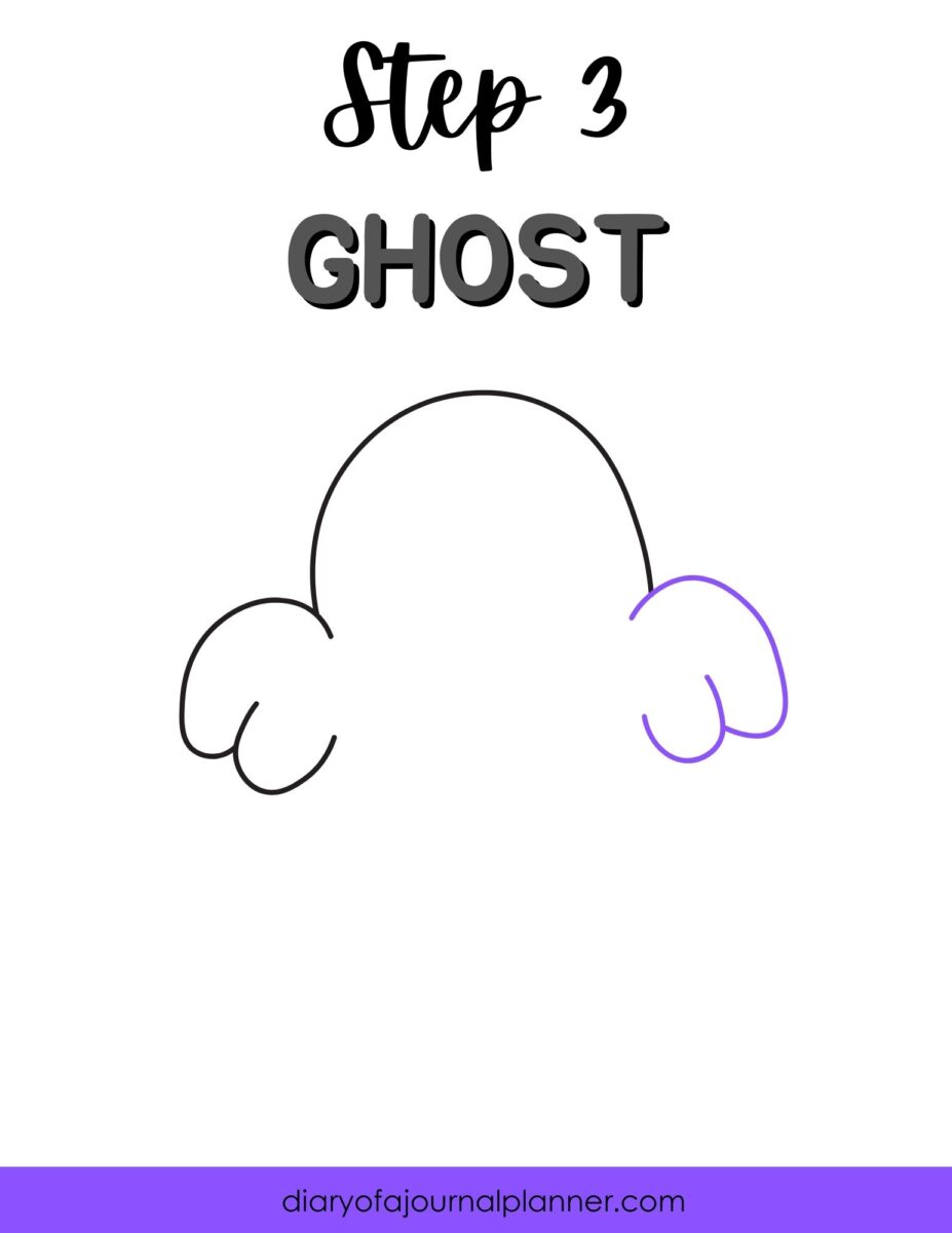 How To Draw A Ghost – Easy Ghost Drawing To Try