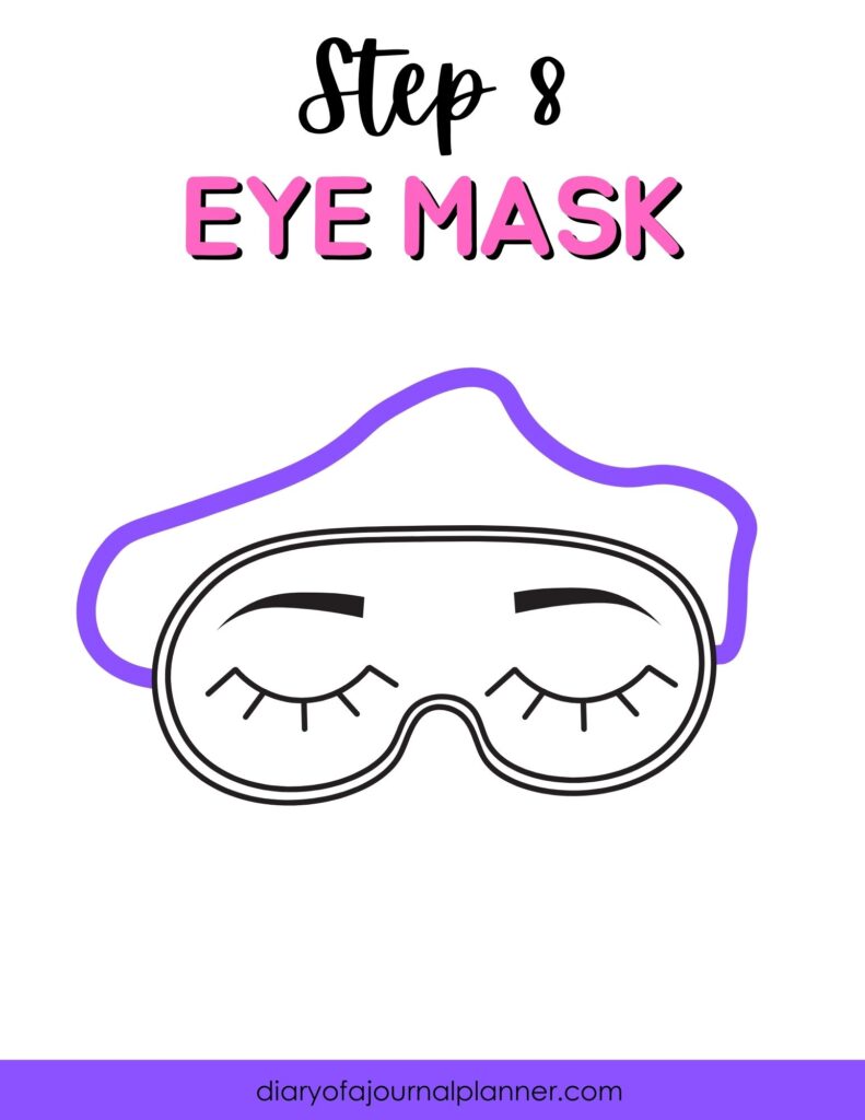 How To Draw An Eye Mask – Easy Eye Mask Drawing To Try