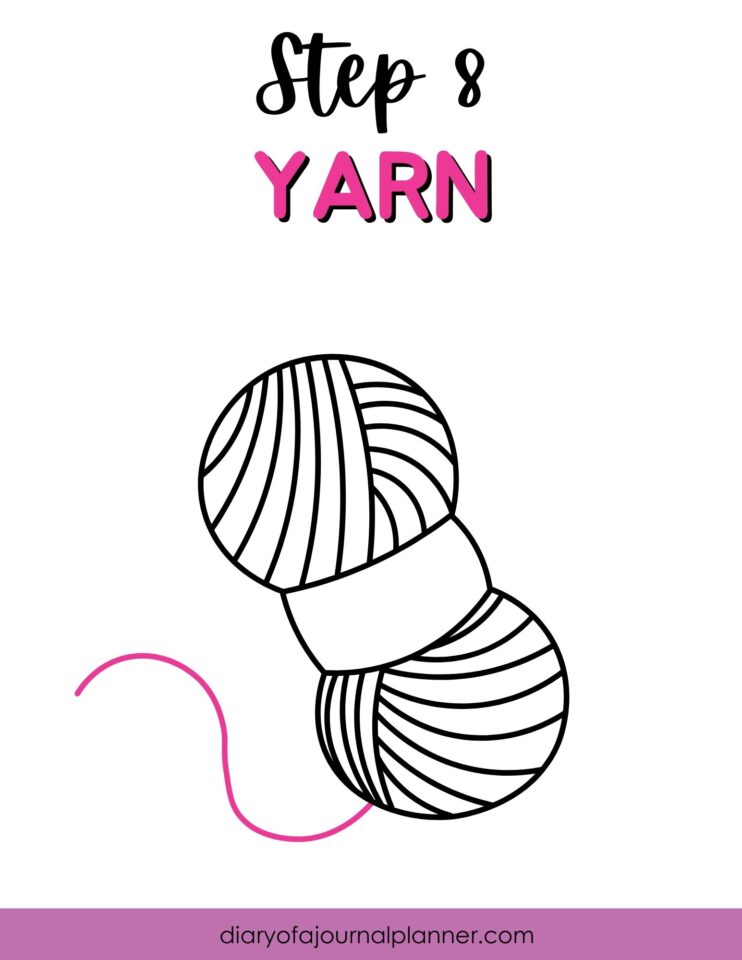 How To Draw Yarn – Easy Yarn Drawing To Try