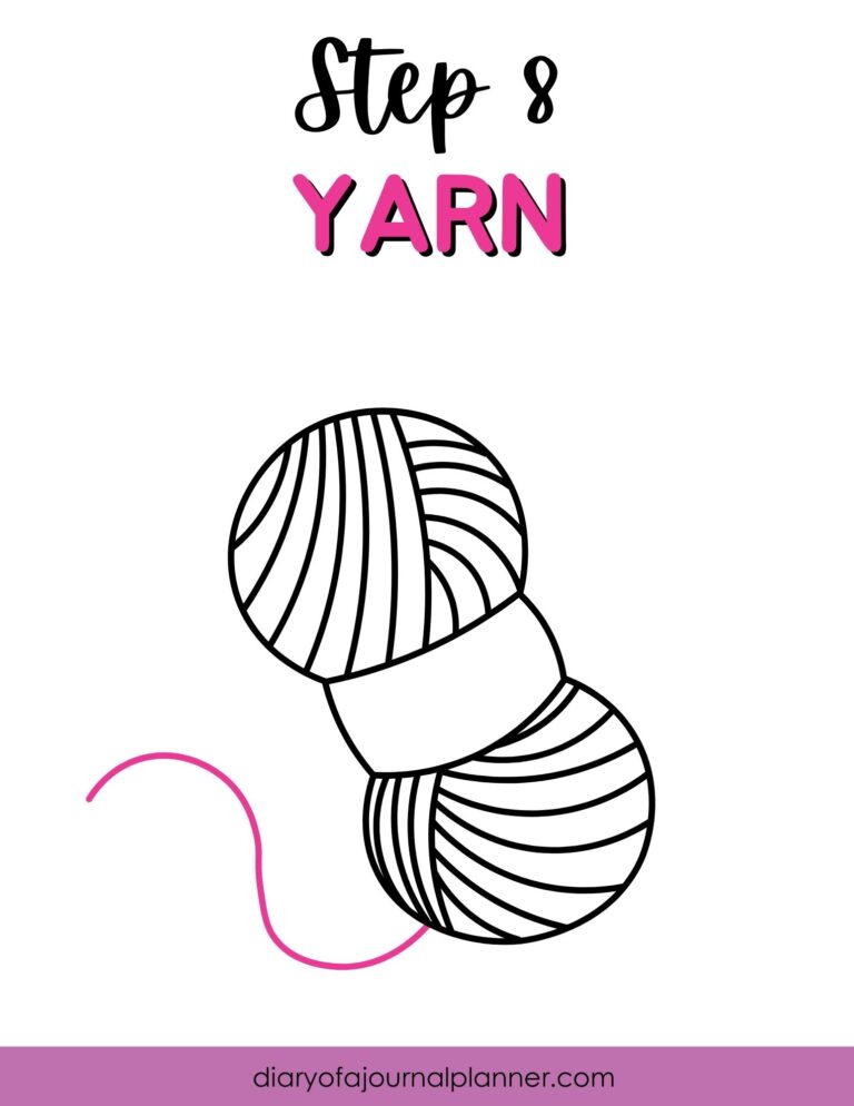 How To Draw Yarn – Easy Yarn Drawing To Try