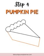 How To Draw A Pumpkin Pie – Easy Pumpkin Pie Drawing To Try