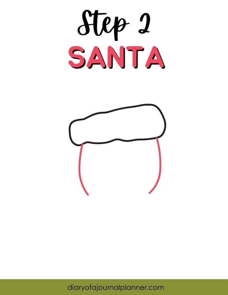 How to Draw Santa – Easy Santa Drawing To Try
