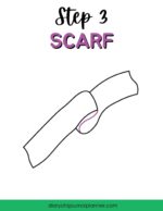 How To Draw A Scarf – Easy Scarf Drawing To Try