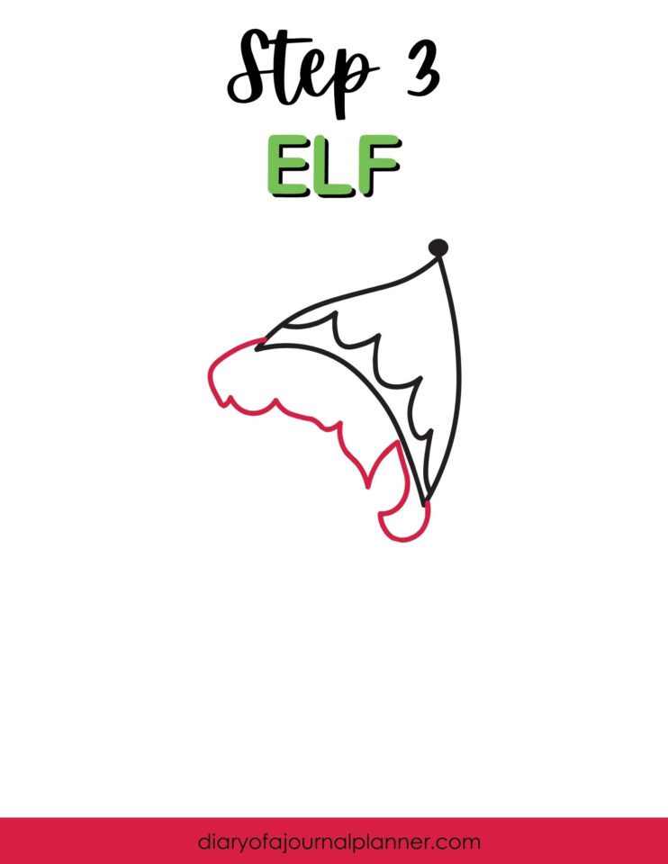 How To Draw An Elf – Easy Christmas Elf Drawing To Try