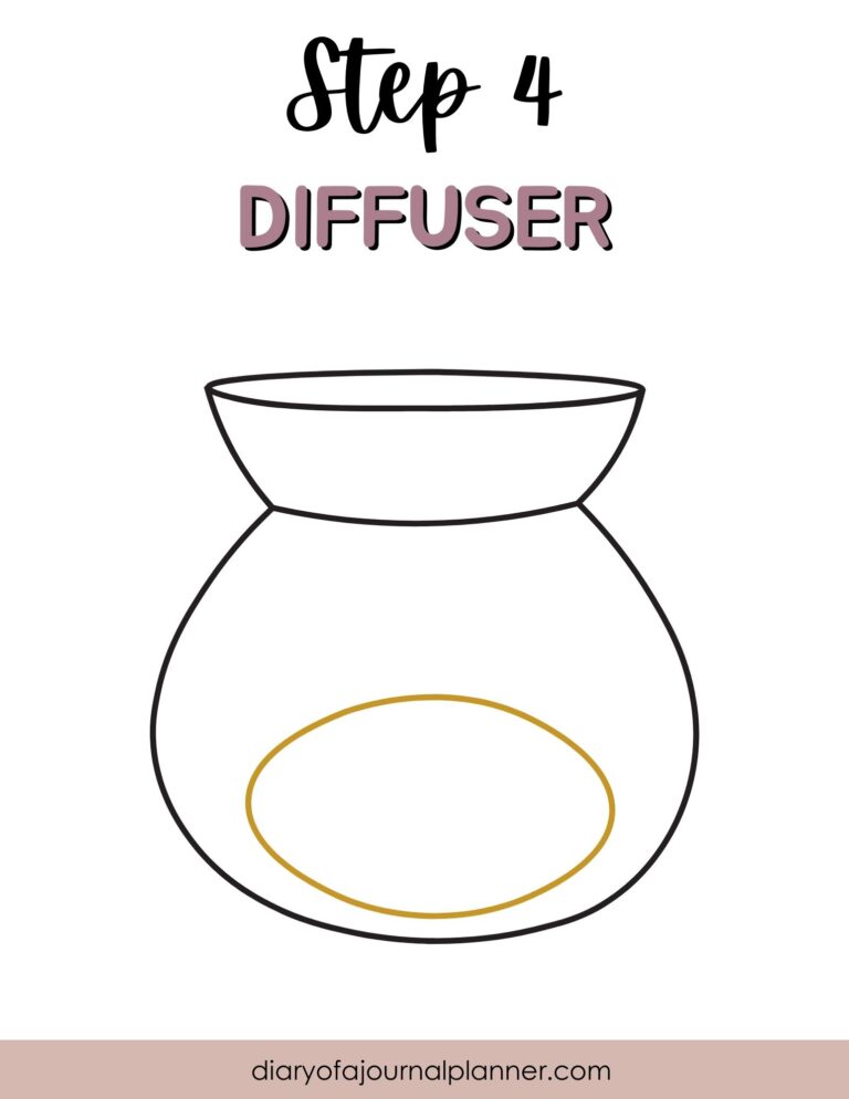 How To Draw A Diffuser – Easy Diffuser Drawing To Try