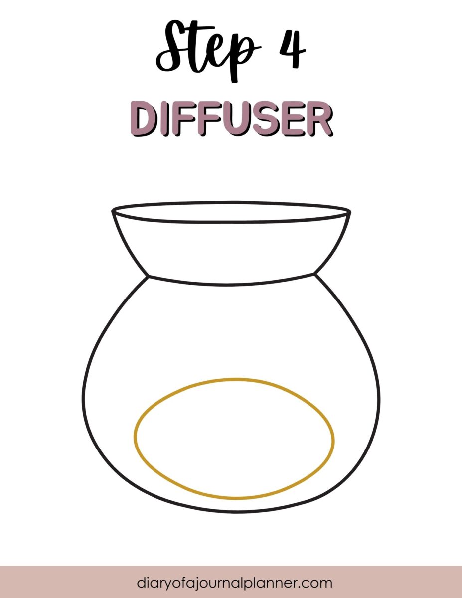 How To Draw A Diffuser – Easy Diffuser Drawing To Try