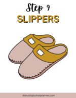 How To Draw Slippers – Easy Slippers Drawing To Try