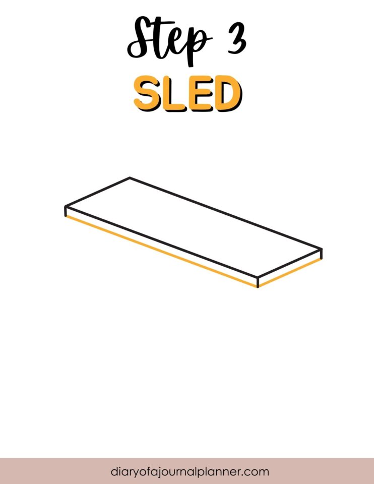 How To Draw A Sled – Easy Sled Drawing To Try