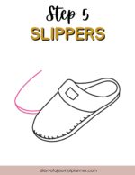 How To Draw Slippers – Easy Slippers Drawing To Try