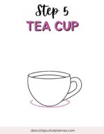 How To Draw A Tea Cup – Easy Tea Cup Drawing To Try