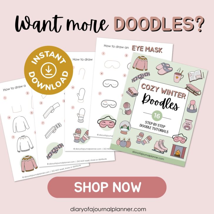 How To Draw Mittens – Easy Mittens Drawing To Try