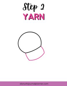 How To Draw Yarn – Easy Yarn Drawing To Try