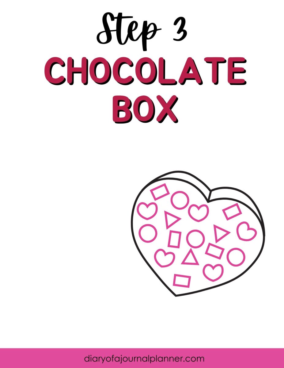 How To Draw A Chocolate Box- Easy Box Of Chocolates Drawing To Try