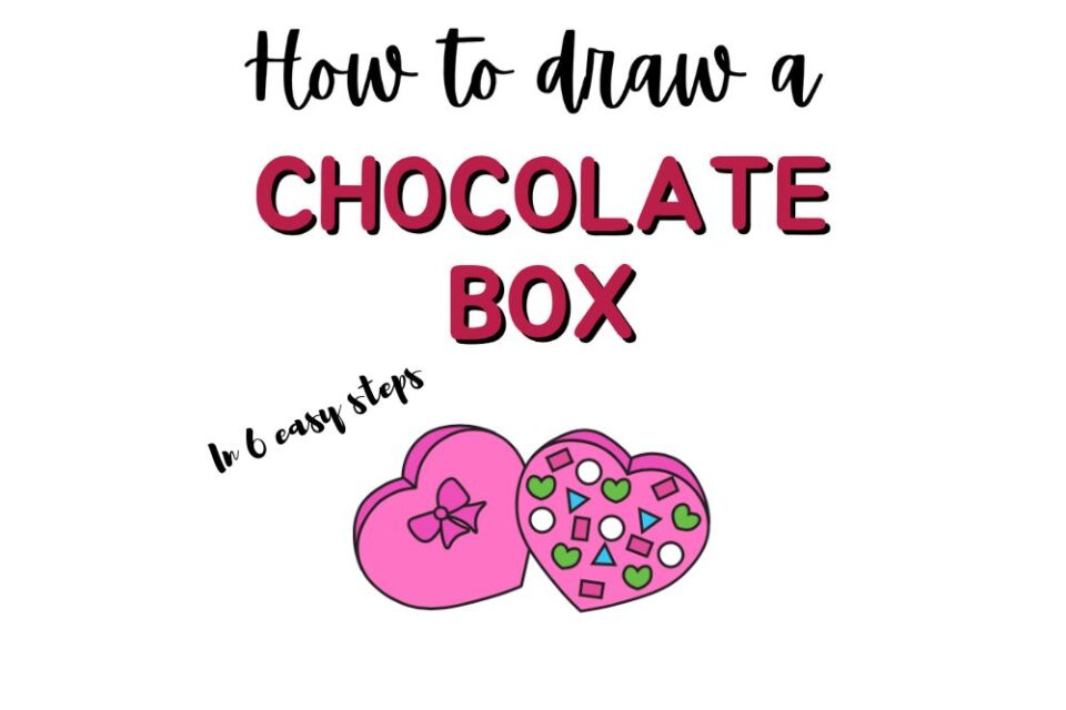 How To Draw A Chocolate Box- Easy Box Of Chocolates Drawing To Try