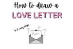 How To Draw A Love Letter Doodle