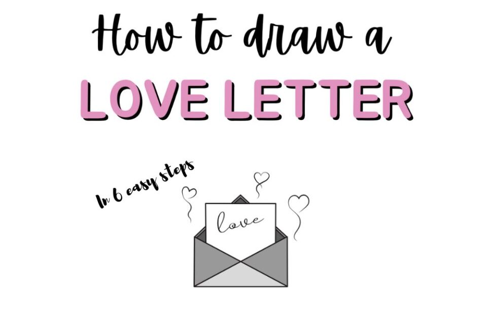 How To Draw A Love Letter Doodle