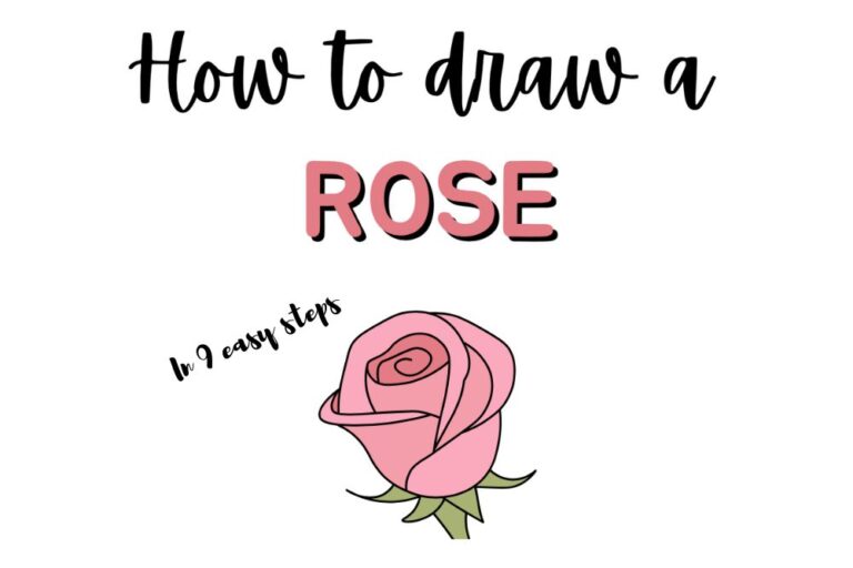 How To Draw A Rose Doodle