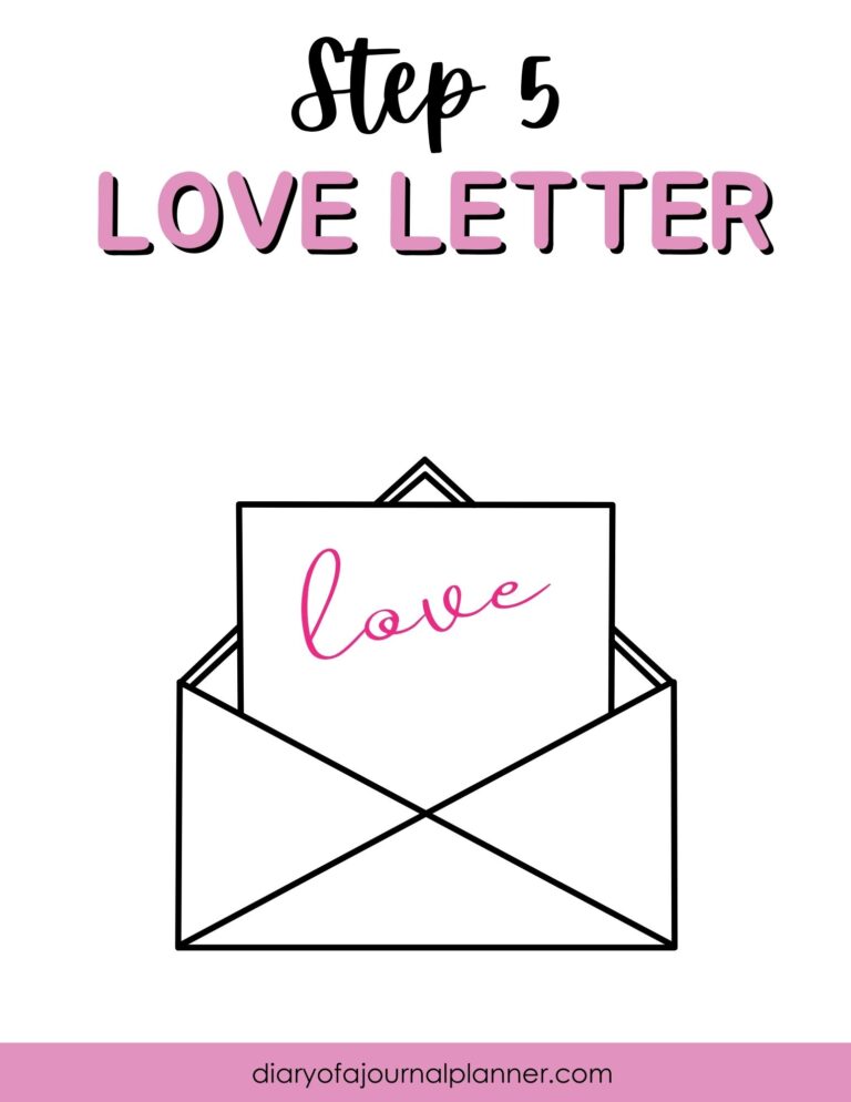 How To Draw A Love Letter Doodle