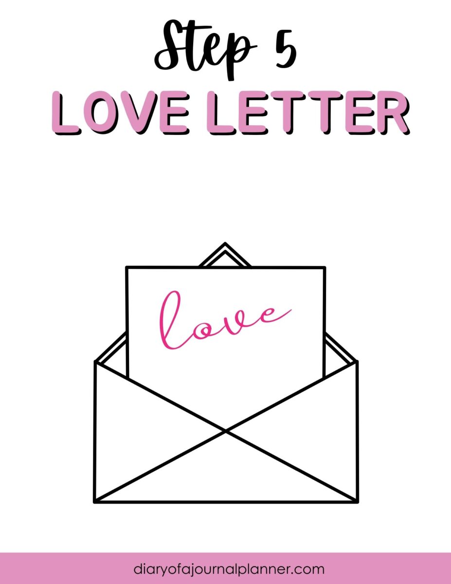 How To Draw A Love Letter Doodle