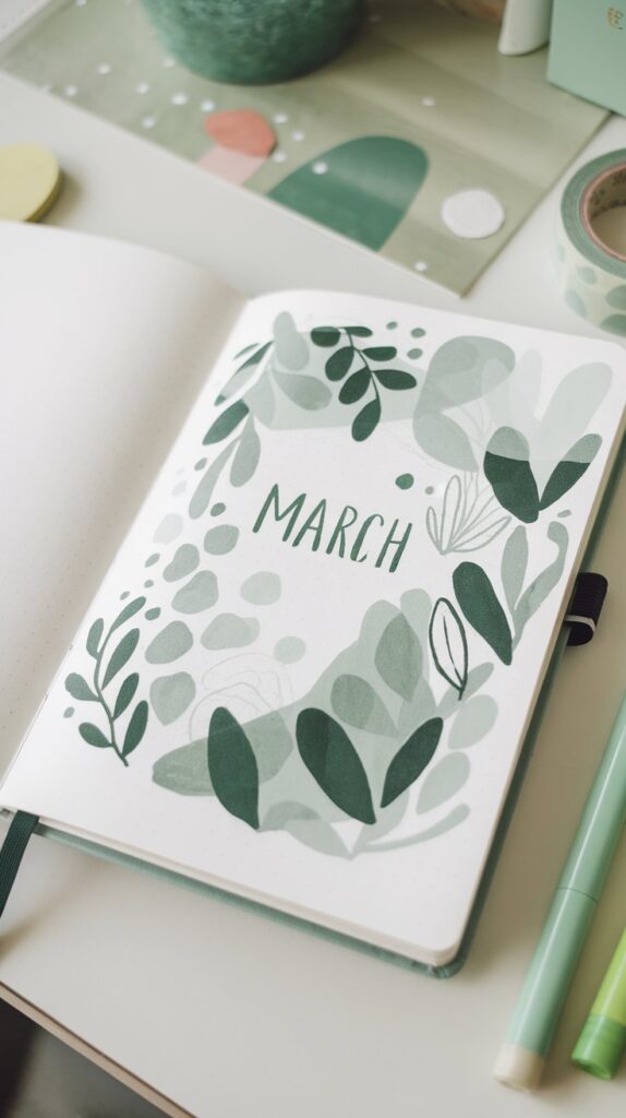 28 March Bullet Journal Covers: Creative Ideas to Brighten Your Month