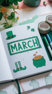 28 March Bullet Journal Covers: Creative Ideas to Brighten Your Month