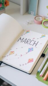 28 March Bullet Journal Covers: Creative Ideas to Brighten Your Month