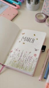 28 March Bullet Journal Covers: Creative Ideas to Brighten Your Month
