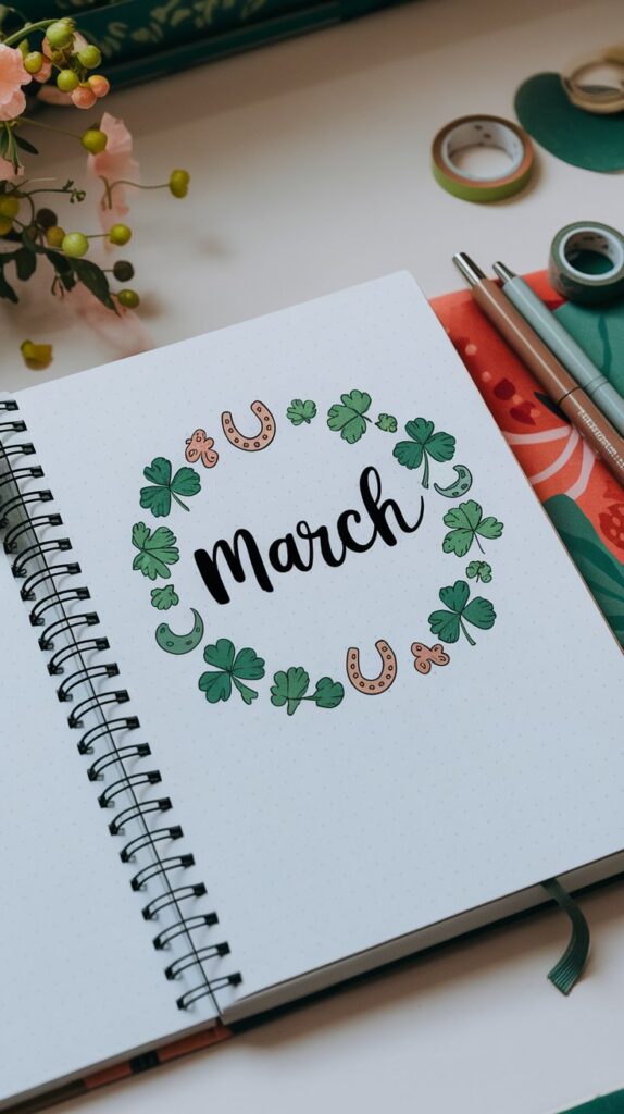 28 March Bullet Journal Covers: Creative Ideas to Brighten Your Month