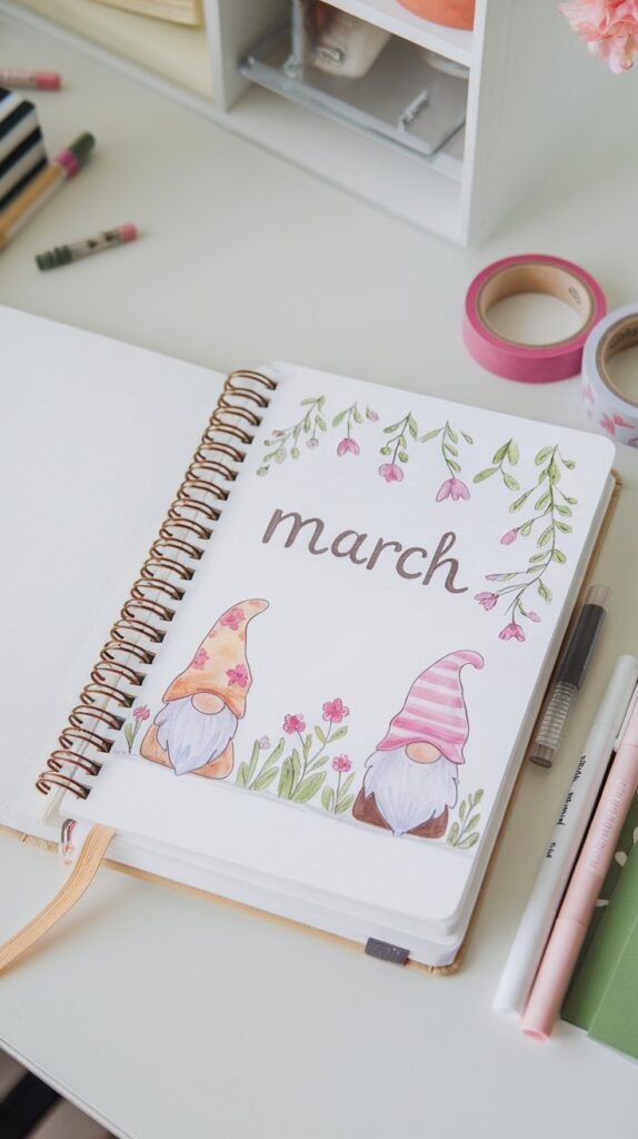 28 March Bullet Journal Covers: Creative Ideas to Brighten Your Month