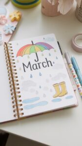 28 March Bullet Journal Covers: Creative Ideas to Brighten Your Month