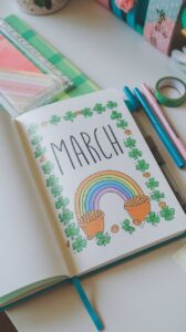 28 March Bullet Journal Covers: Creative Ideas to Brighten Your Month