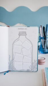 Beautiful Ocean Bullet Journal Theme Ideas to Make Waves