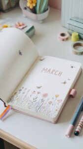 28 March Bullet Journal Covers: Creative Ideas to Brighten Your Month