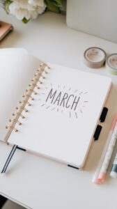 28 March Bullet Journal Covers: Creative Ideas to Brighten Your Month