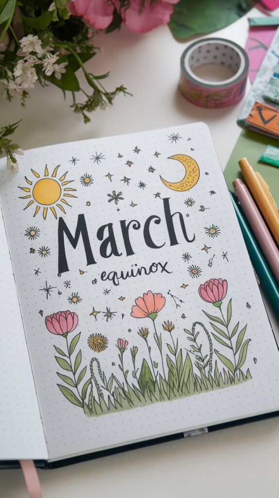 28 March Bullet Journal Covers: Creative Ideas to Brighten Your Month